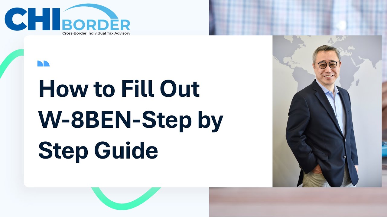 How to Fill out W 8 BEN Step by Step Guide #W8BENstepbystep #W8ben ...