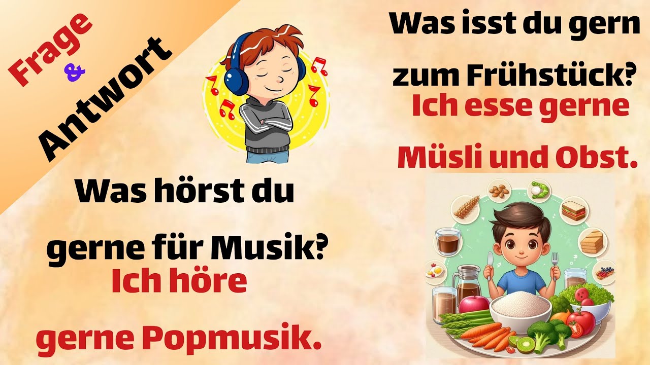 "50 Common Questions & 50 Answers for German Beginners – Everyday ...