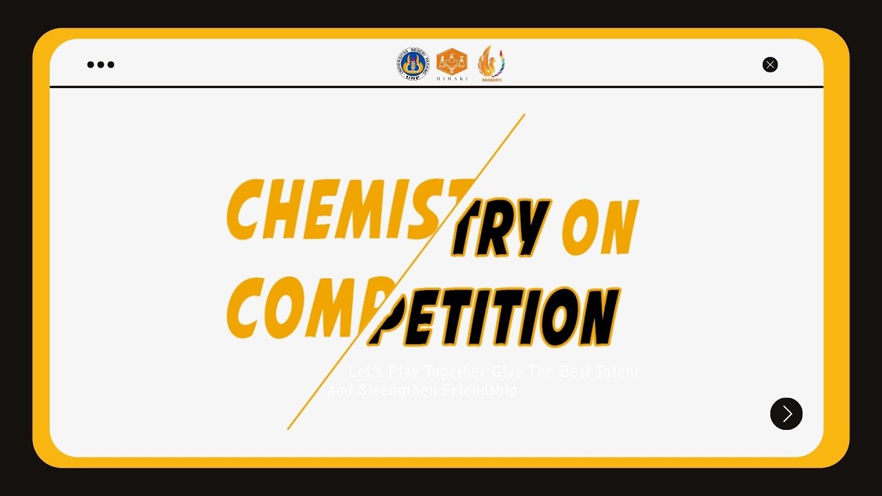 Pembukaan COC (Chemistry On Competition) 2021 - YouTube