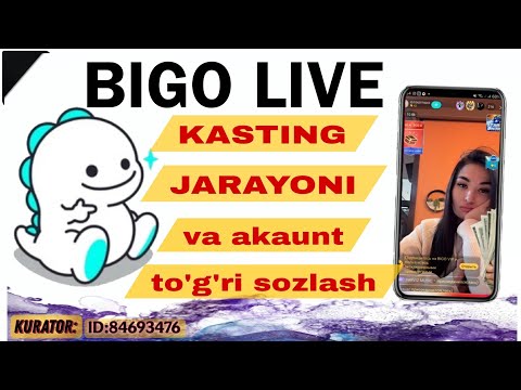 BIGO LIVEDAN TO'G'RI FOYDALANISH BIGO LIVE DARSLIGI