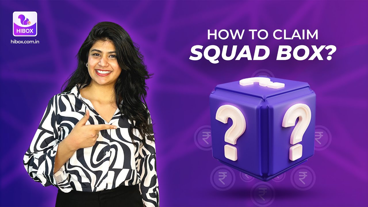 How to claim Squad Box | Get started with HIBOX - YouTube