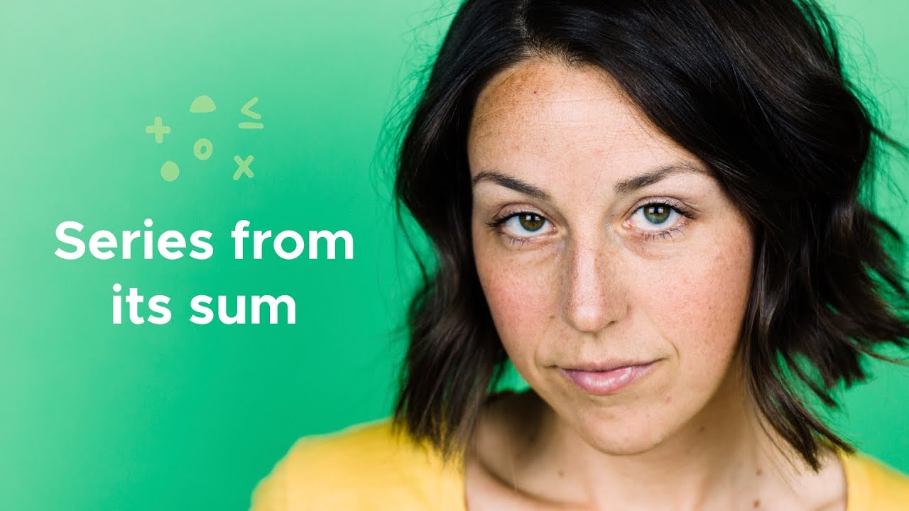 How to write out the full series from its sum! - YouTube