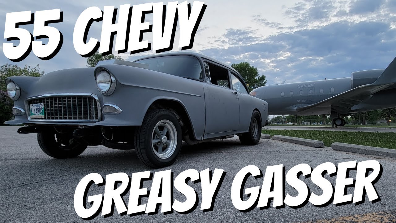Ultimate Radius = Ultimate Cool - Big Block 55 Chevy Gasser 4 Door To 2 ...