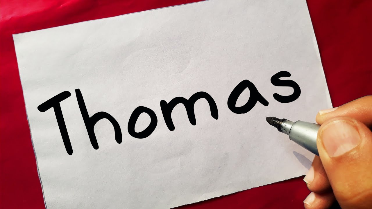 Thomas and Friends - How To Turn Words THOMAS into Cartoon - 2018 ...