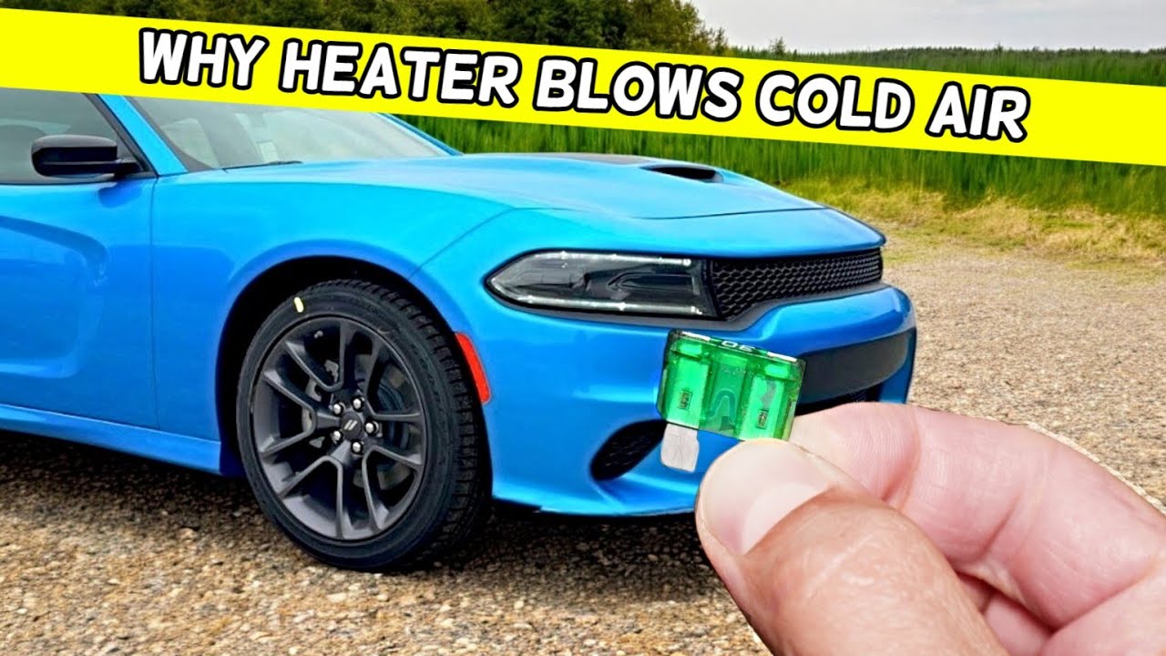 Why Heater Blows Cold Cool Air On Dodge Charger - YouTube