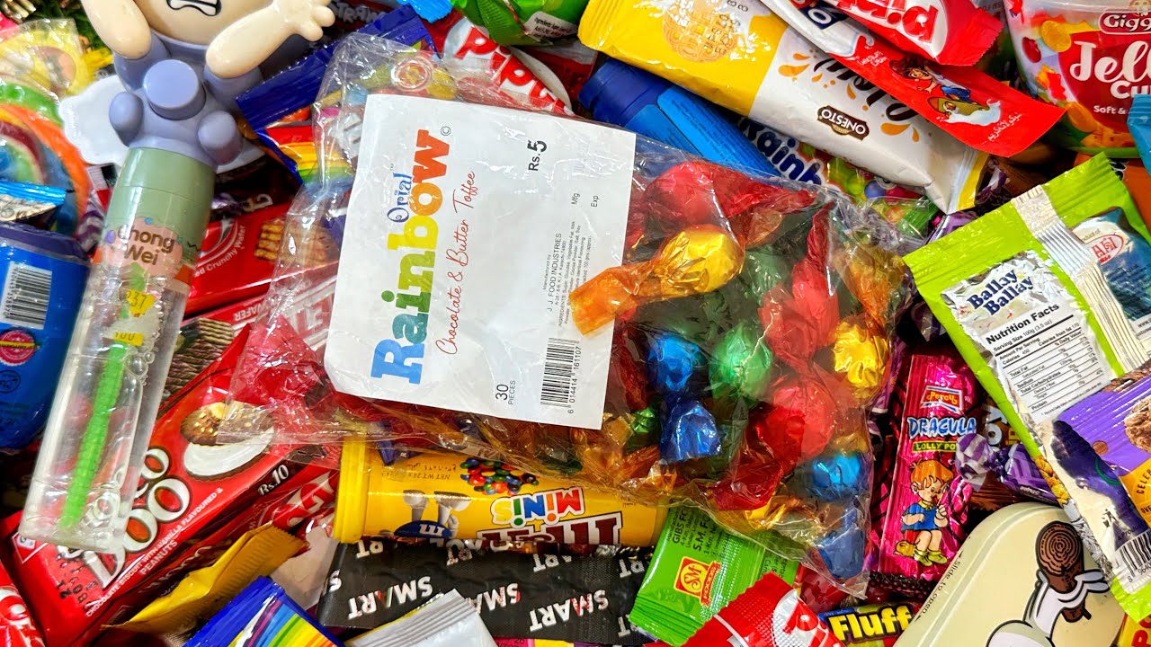 Rainbow Orial Chocolate Toffee | Cute Rainbow Multicolour Candies ...