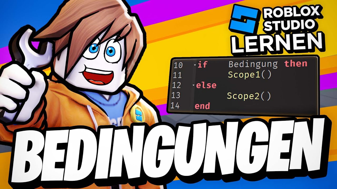 if then else erklärt | Roblox Studio Lernen (RSL 2.4 Bedingungen ...