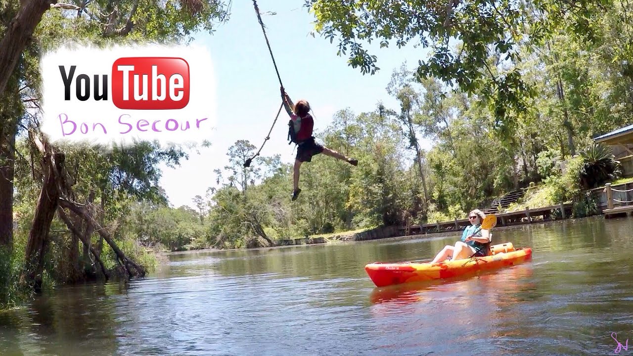 A family paddle trip on the Bon Secour river in Bon Secour, Al. - YouTube