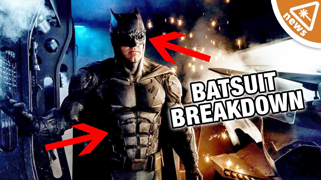 New Justice League Batman Tactical Suit Breakdown! (Nerdist News ...
