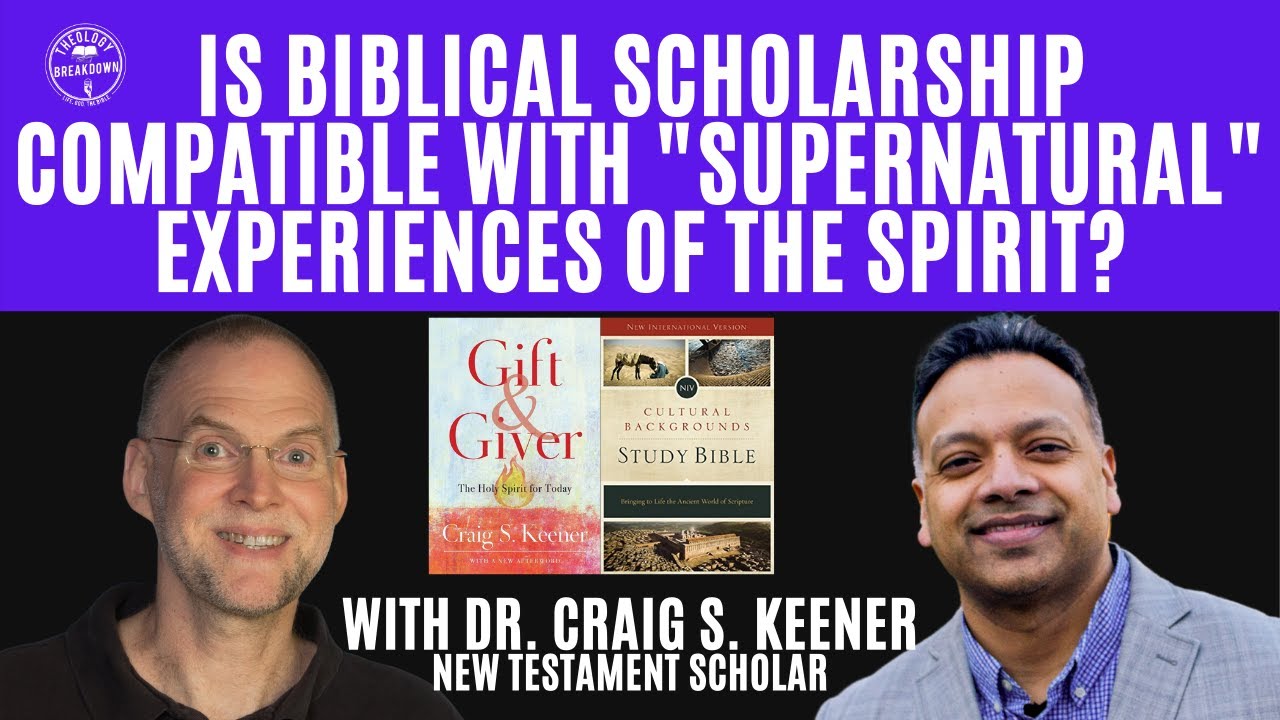 Can We Integrate the Work of the Spirit and Biblical Scholarship? An ...