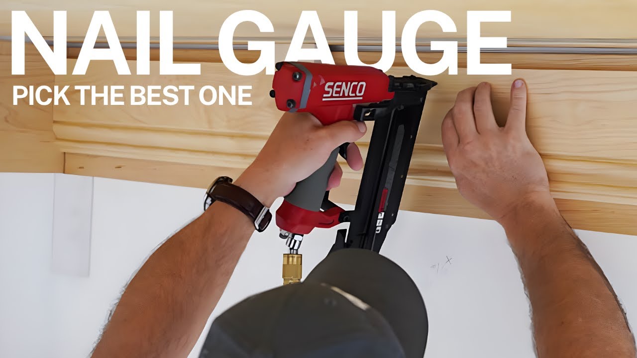 Carpentry 101: Nail Gauge Selection Made Simple #BairdBrothers - YouTube