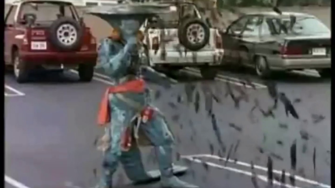 Mmpr power rangers vs garbage mouth - YouTube