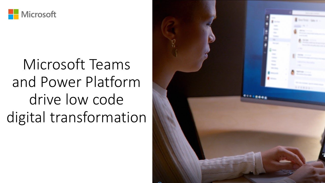 Microsoft Teams and Power Platform drive low code digital transformation - YouTube