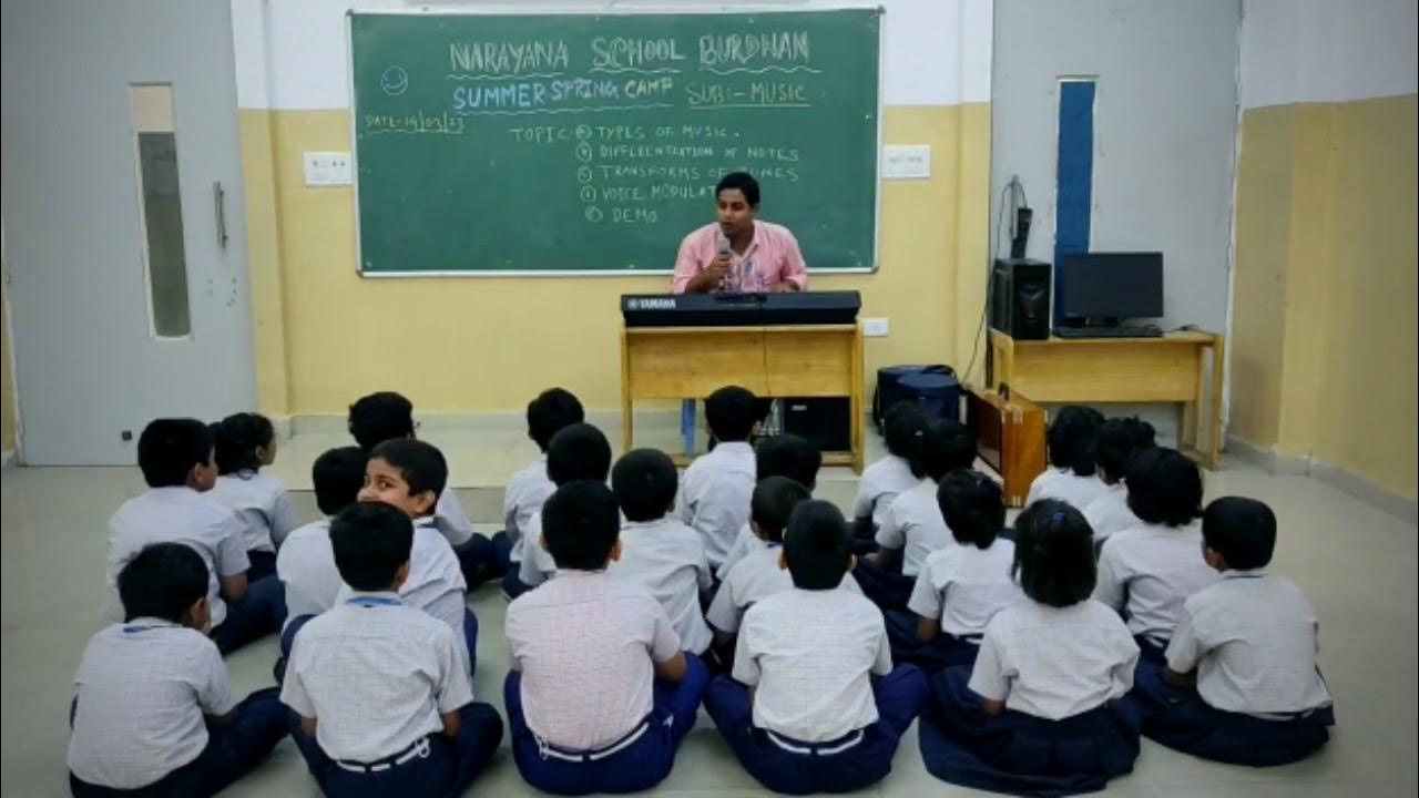 NARAYANA GROUP OF SCHOOLS - WB BURDWAN Branch Spring Summer camp - YouTube