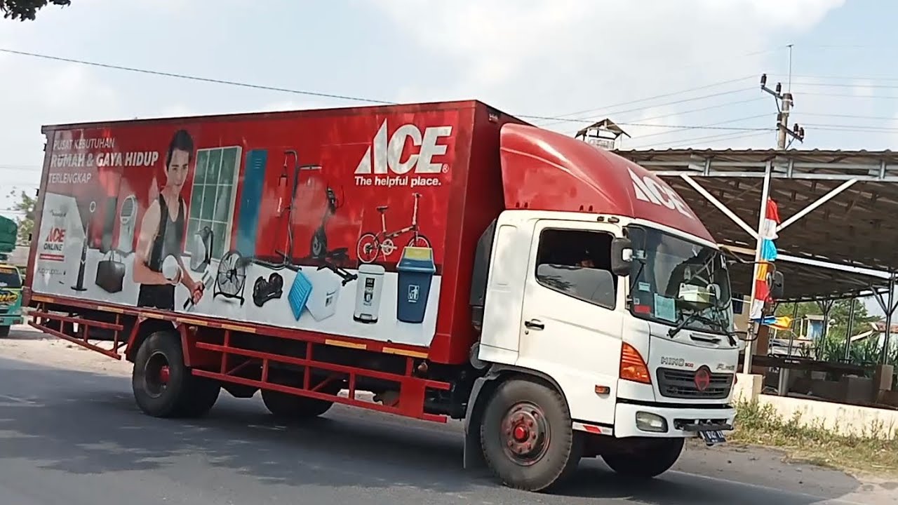 mobil box mobil kontainer dumptruk truk muatan berat truk tronton - YouTube