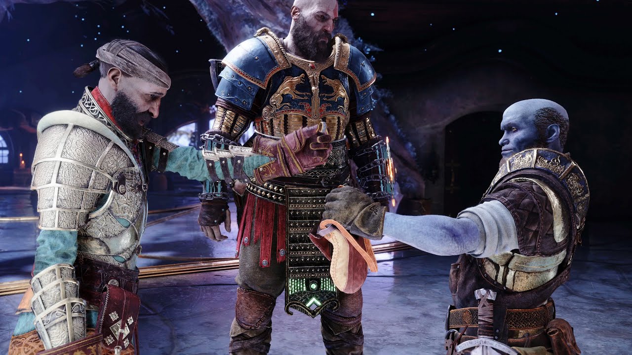 God of War Ragnarök - All Brok and Sindri Cutscenes - YouTube