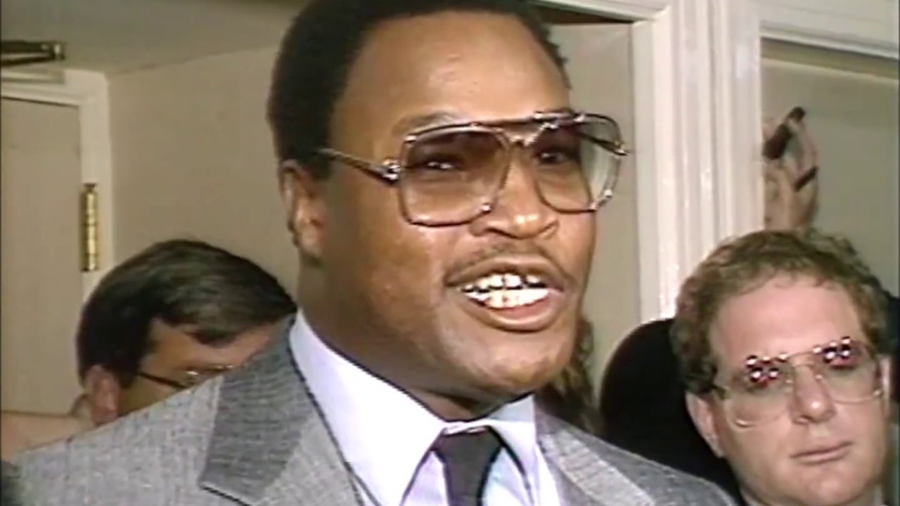 Ron Futrell Talks to Larry Holmes, Aug. 1987 - YouTube