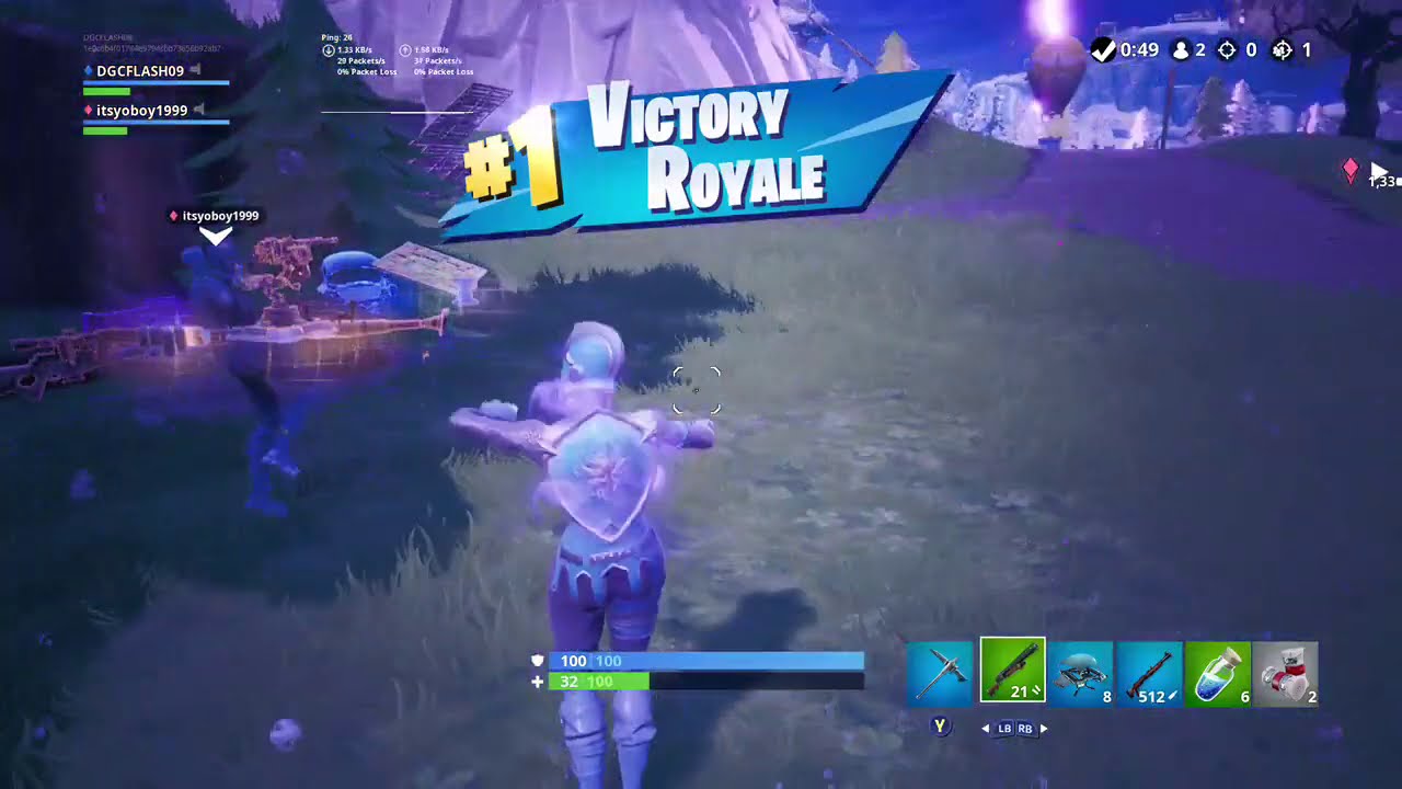 Fortnite Chapter 1 Win!!!! - YouTube