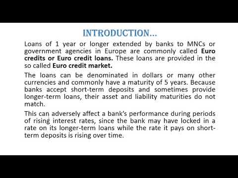 International credit market (introduction) - YouTube