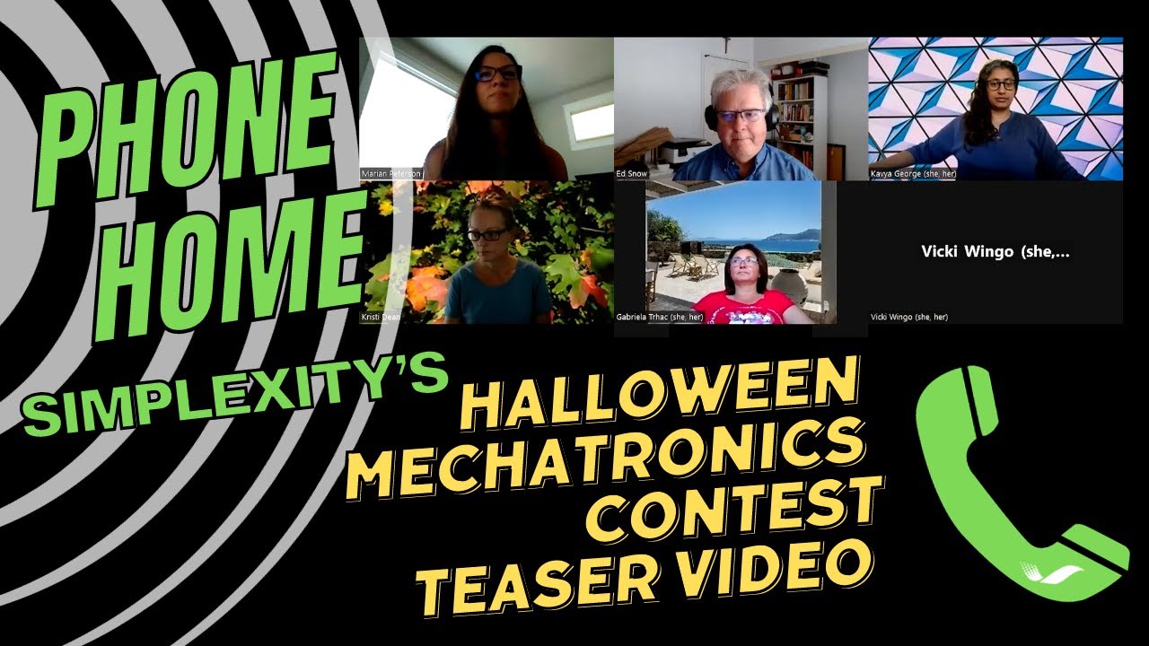 Phone Home | Halloween Mechatronics Teaser | Simplexity Product Development - YouTube