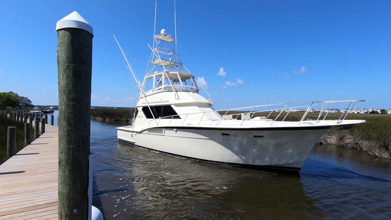 46 HATTERAS FOR SALE 252-422-2222 - YouTube