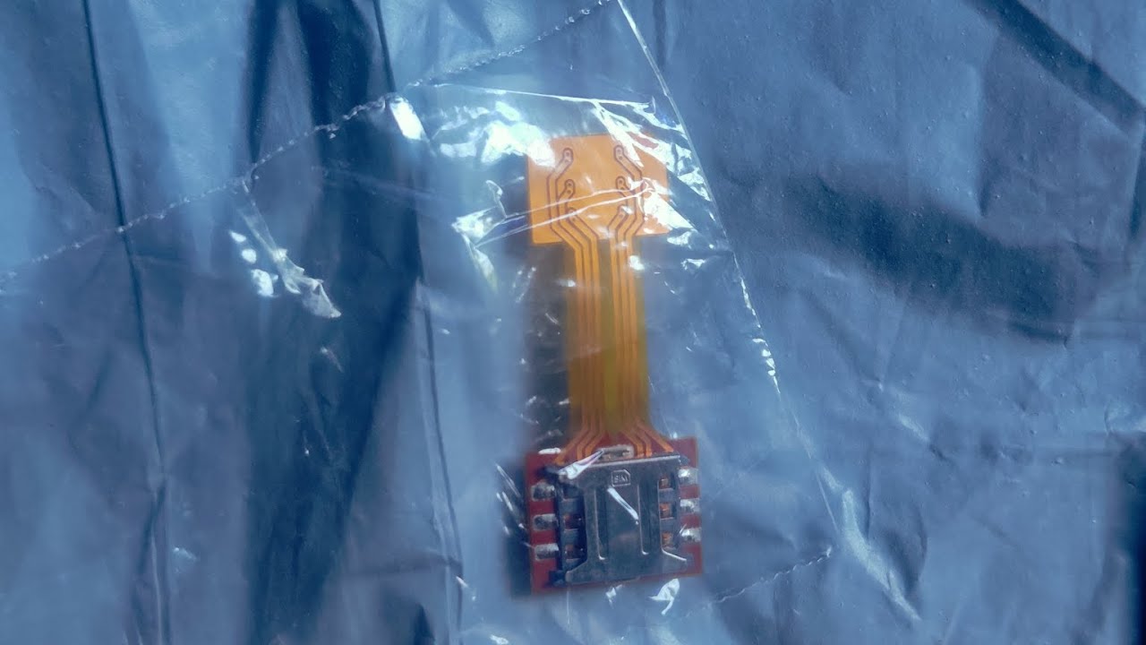 Hybrid Sim Slot Adapter for use 2 Sim and a micro SD card in POCO M6 ...