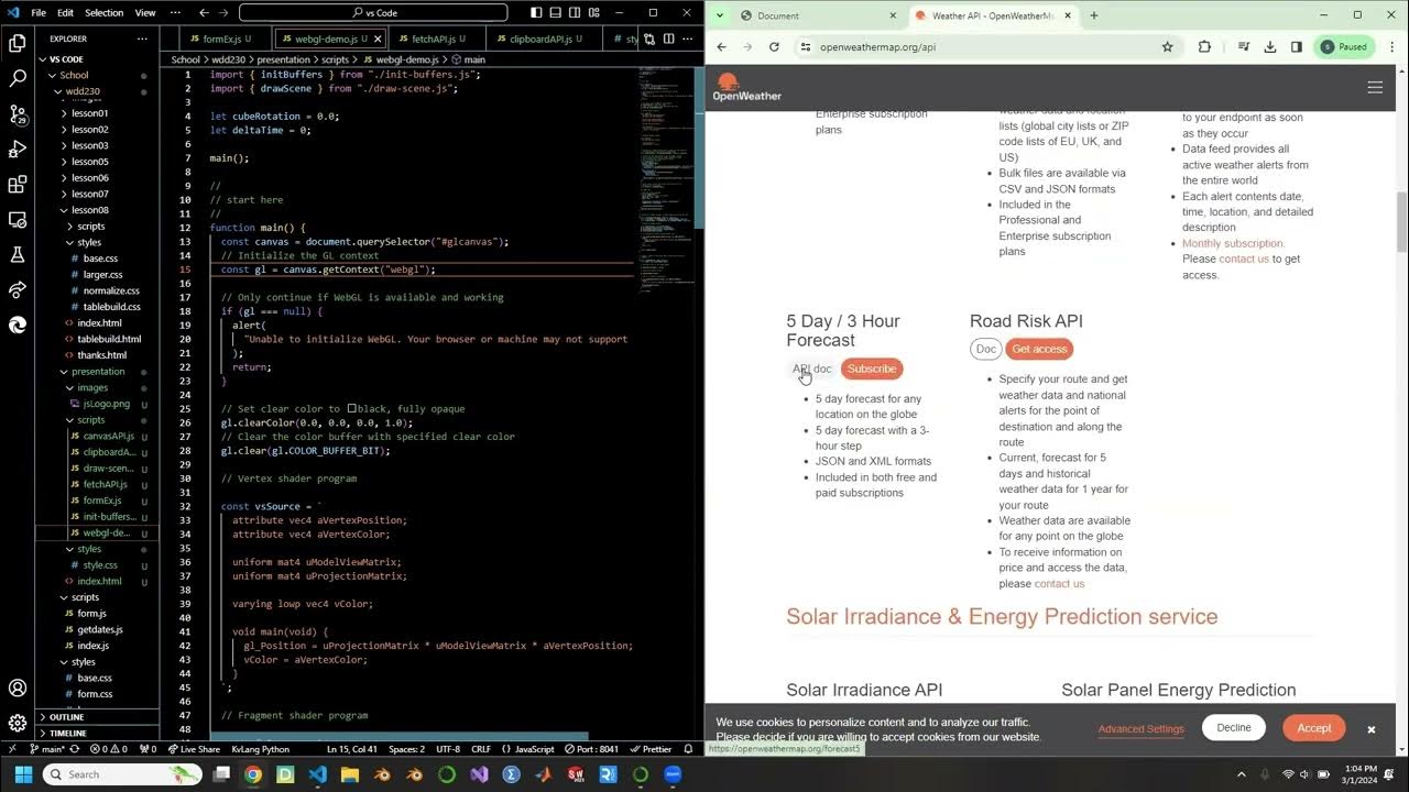 JS APIs Presentation - YouTube