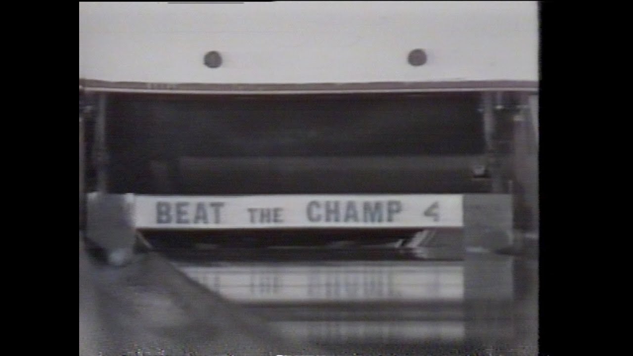 Beautiful Beat the Champ Bowling Retro Buffalo TV Show Intro (1985 ...