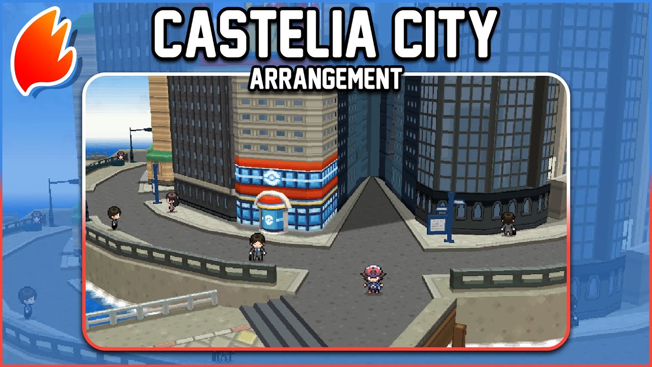 Castelia City: Remaster Pokémon Black & White - YouTube