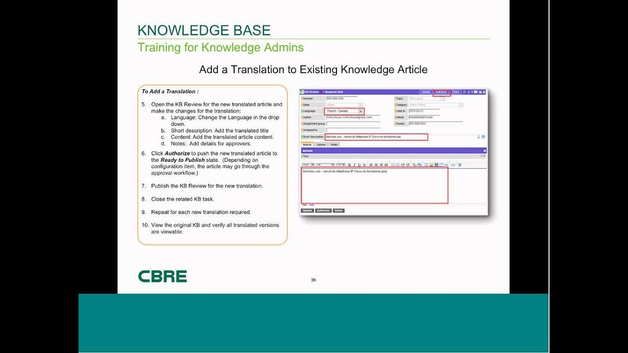 CBRE ServiceNow Knowledge Base Admin Training YouTube cbre-servicenow-knowledge-base-admin-training-youtube