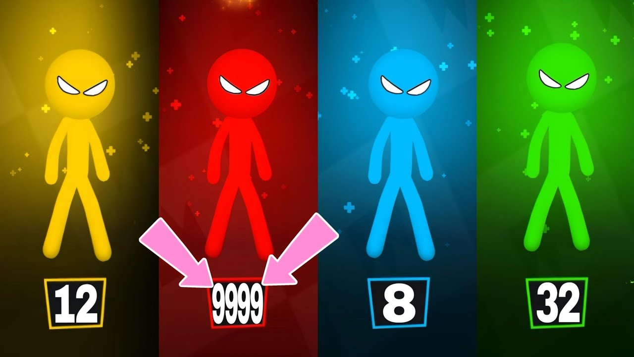 🔥UNBELIEVABLE 9999 Score! What's the Secret? Stickman Party Gameplay ...