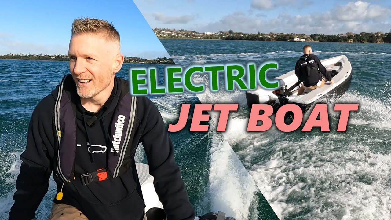 I took a ZeroJet electric jet boat for a blast! - YouTube