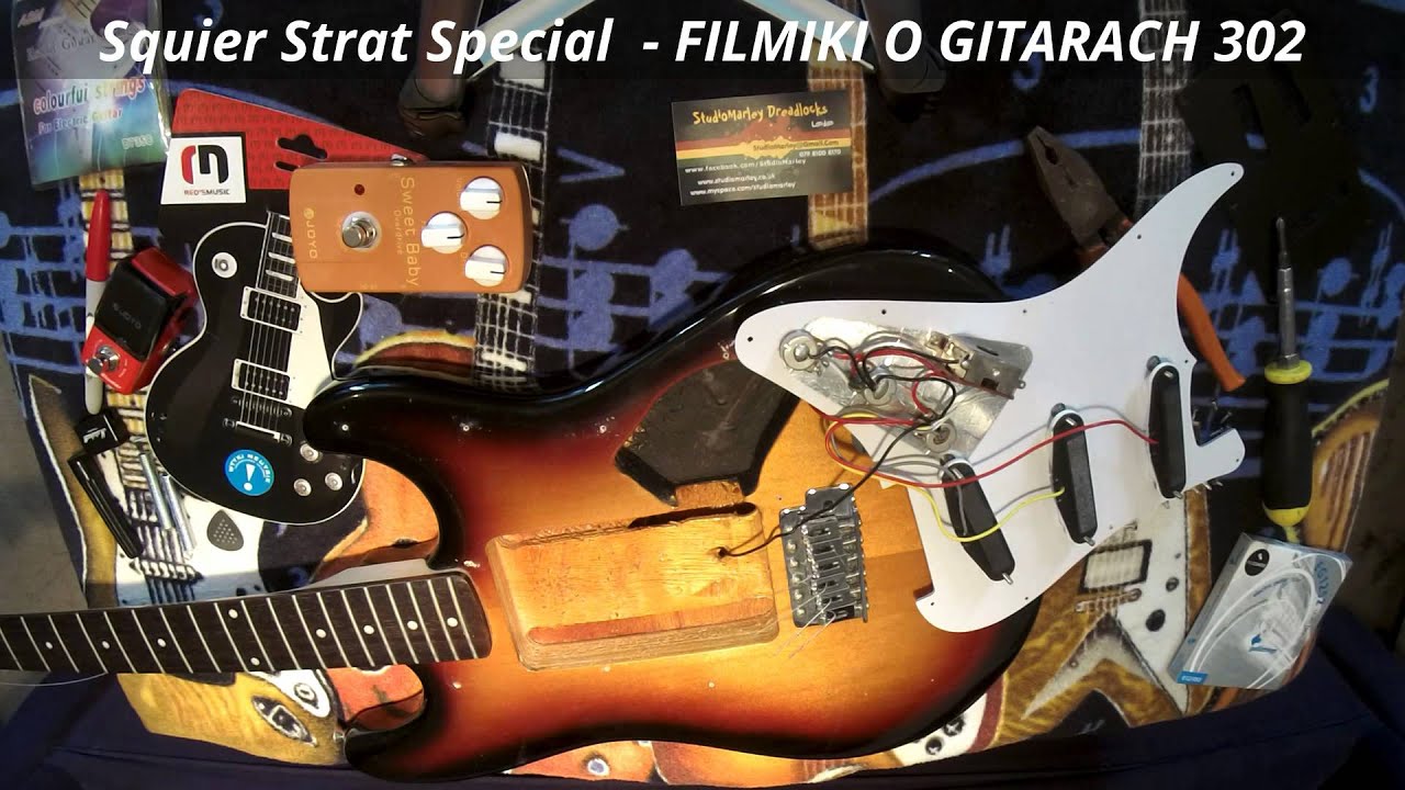 Squier STRAT Special - Leo Fender przewraca się w grobie :) - FILMIKI O ...