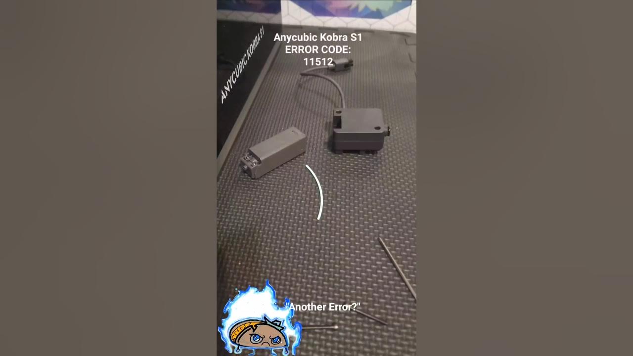 Anycubic Kobra S1 | Error Code 11512 | Filament Retraction | Ace Pro Combo - YouTube