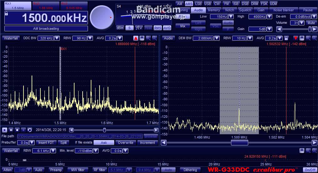 KSJX presumed 1500kHz (26 Mar 2014 1319UTC) - YouTube