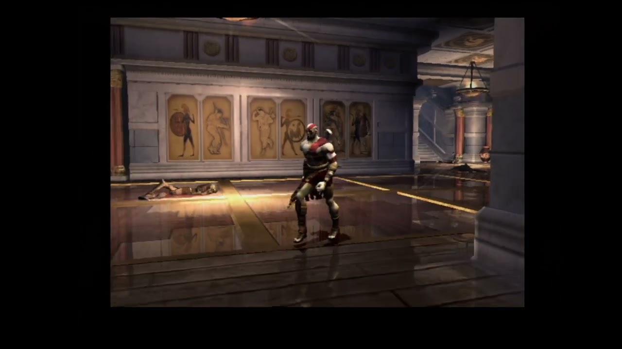 God of War graphical effects (Retro Tink 5x) - YouTube