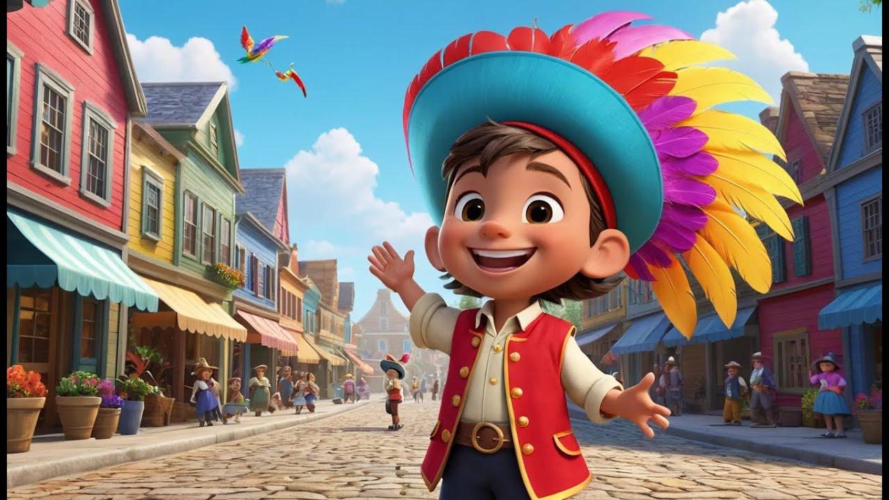 Yankee Doodle | Popular Nursery Rhyme | Fun Kids Song - YouTube