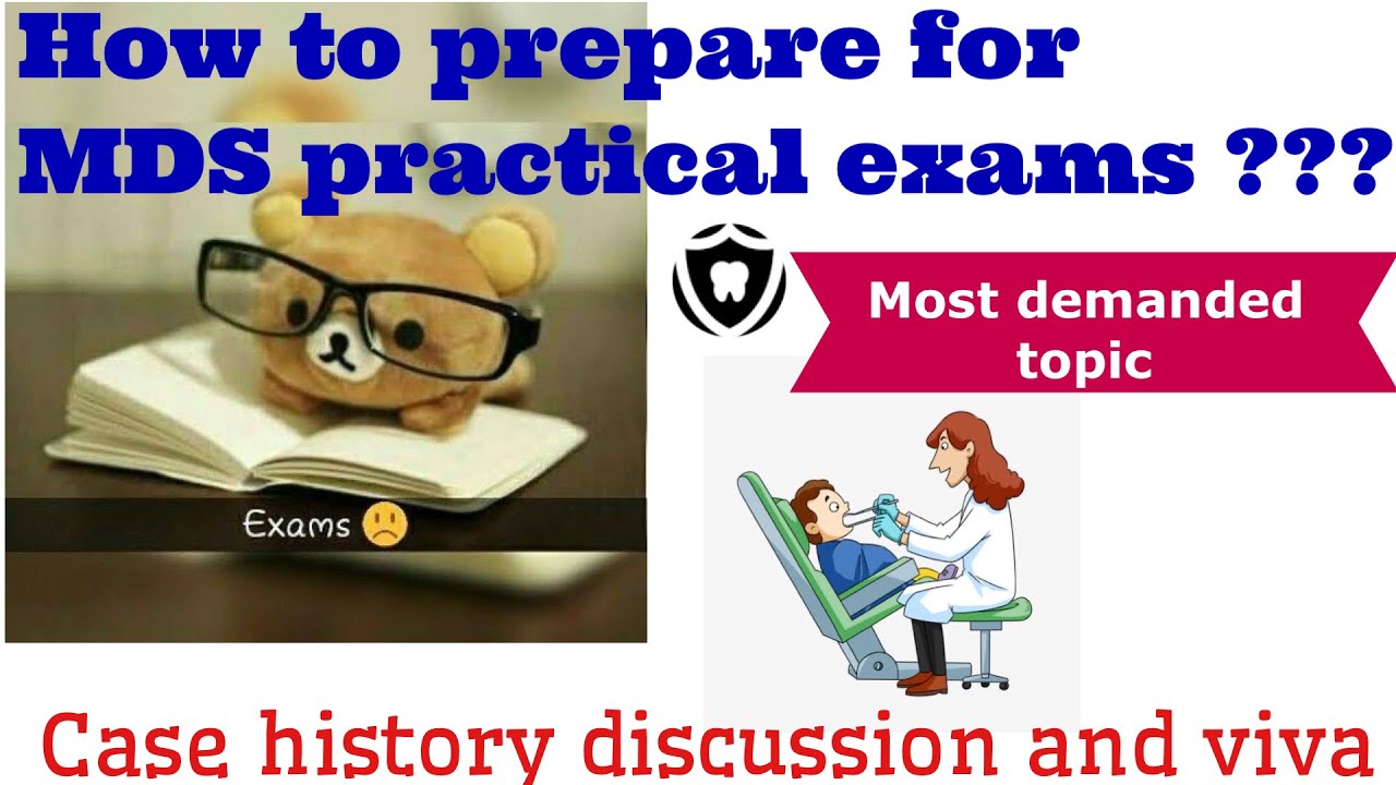 MDS practical exam preparation and case history discussion - YouTube