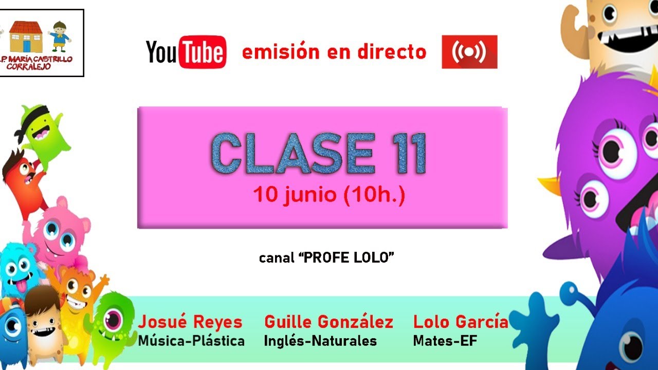CLASE 11 PROFES ONLINE - YouTube