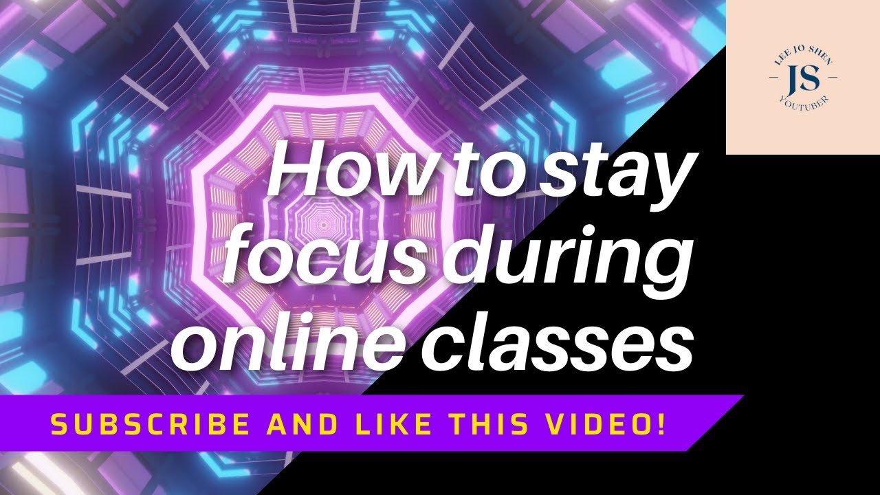 how to stay focus during online classes - YouTube