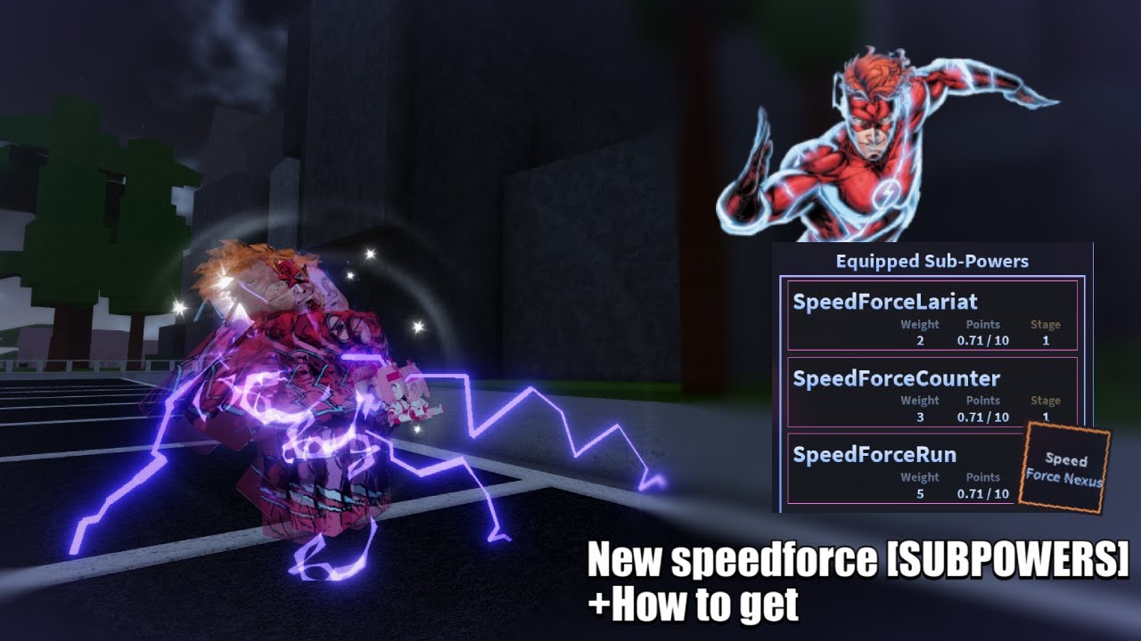 [AUT 5.2] New SpeedForce [Sub-Powers] Showcase + How To Get! - YouTube