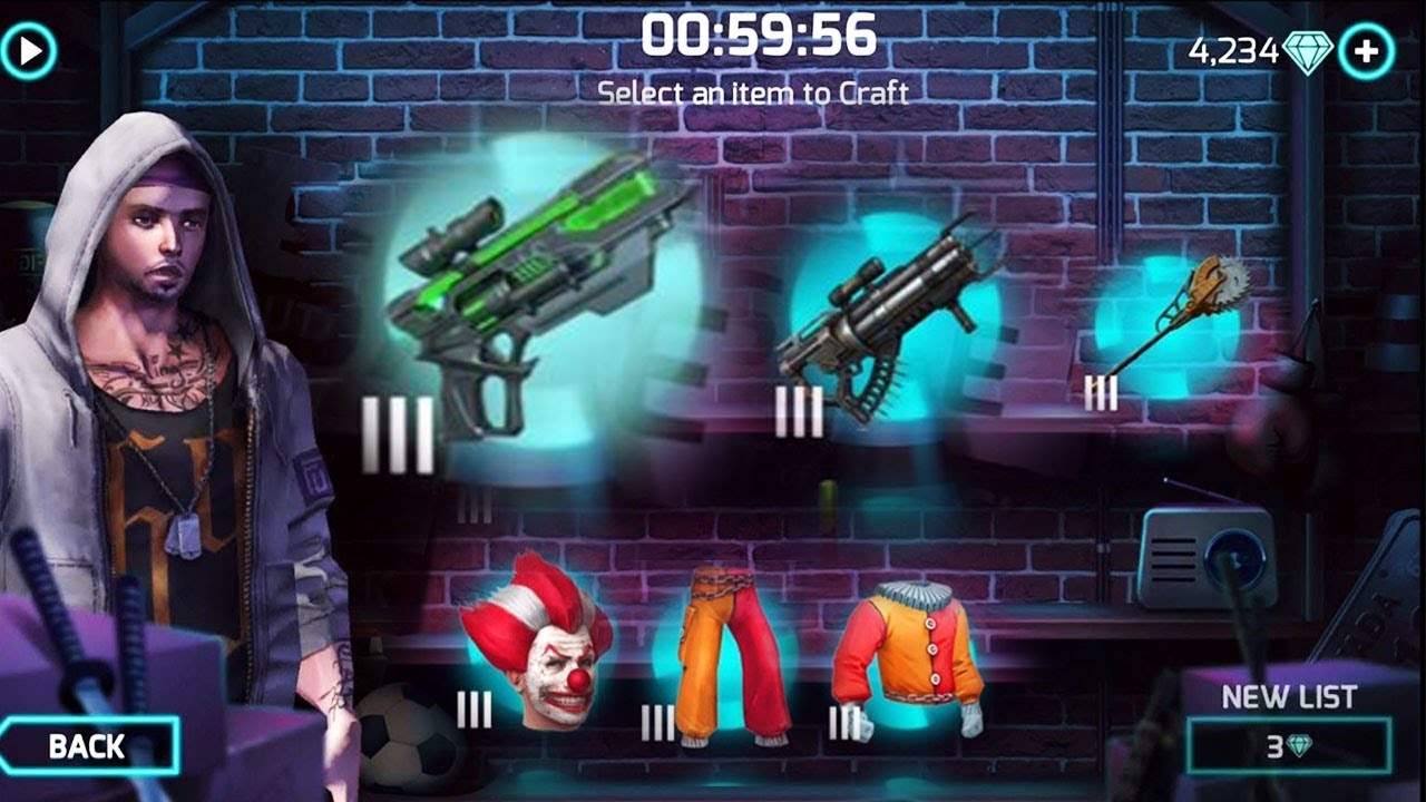 Gangstar Vegas - Crafting Items LV 3 (New Gun Plague Pistol, Quillgun ...
