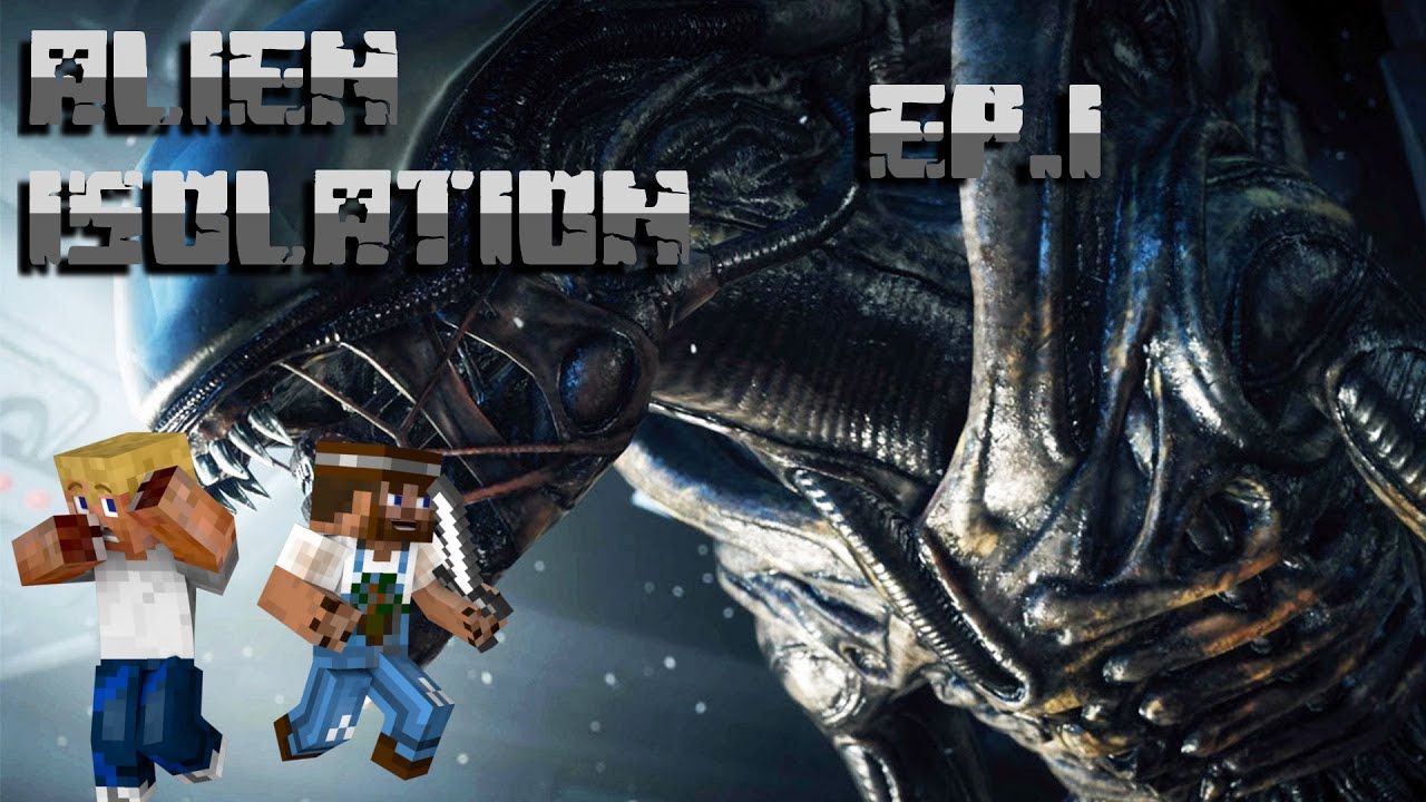 Minecraft Alien -- A Crafter's Isolation Ep.1 - THE JUMP SCARES ARE ...