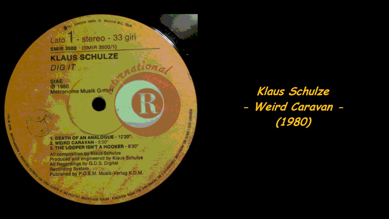 Klaus Schulze - Weird Caravan (1980) - YouTube