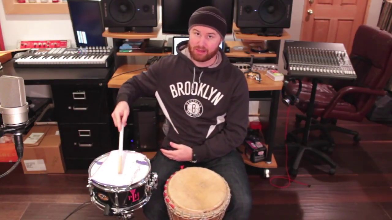 Acoustic Percussion/Drum Set Up - YouTube