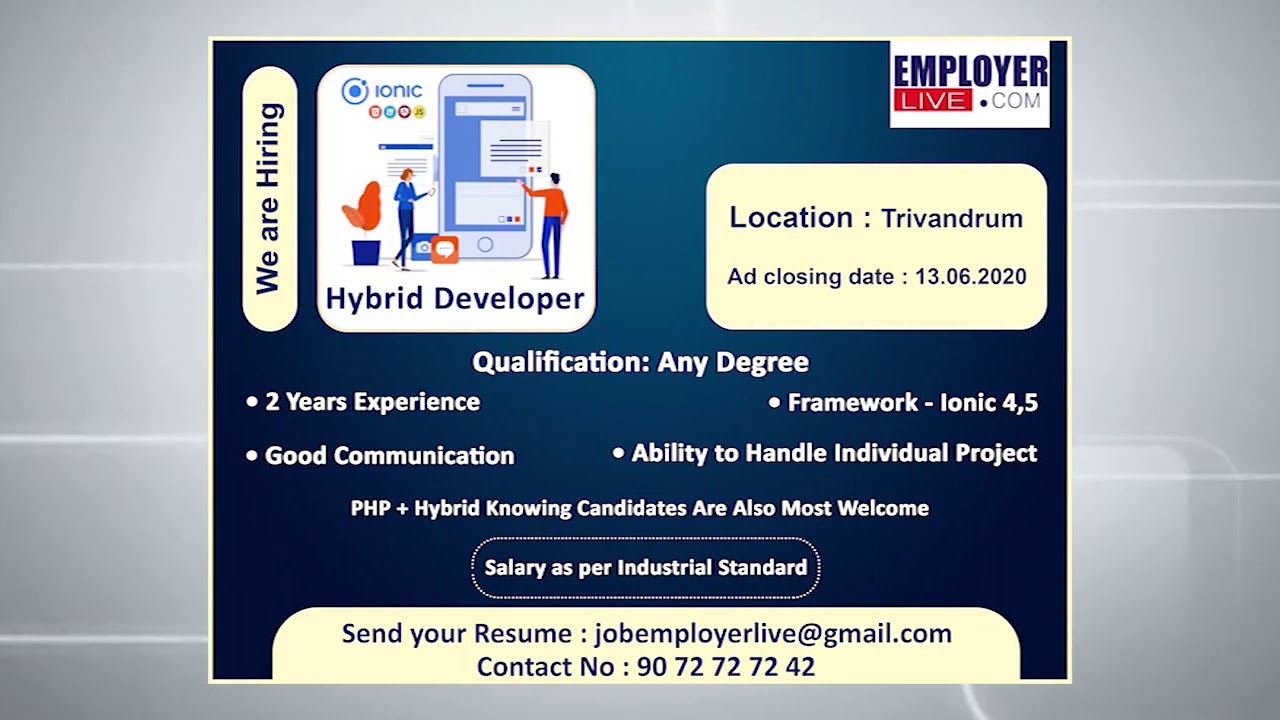 Job Vacancies 08-06-2020 - YouTube