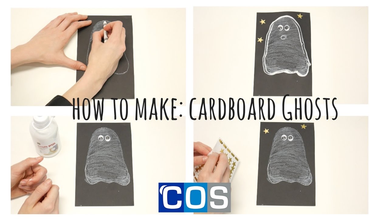 COS | How To Make A Cardboard Ghost - YouTube