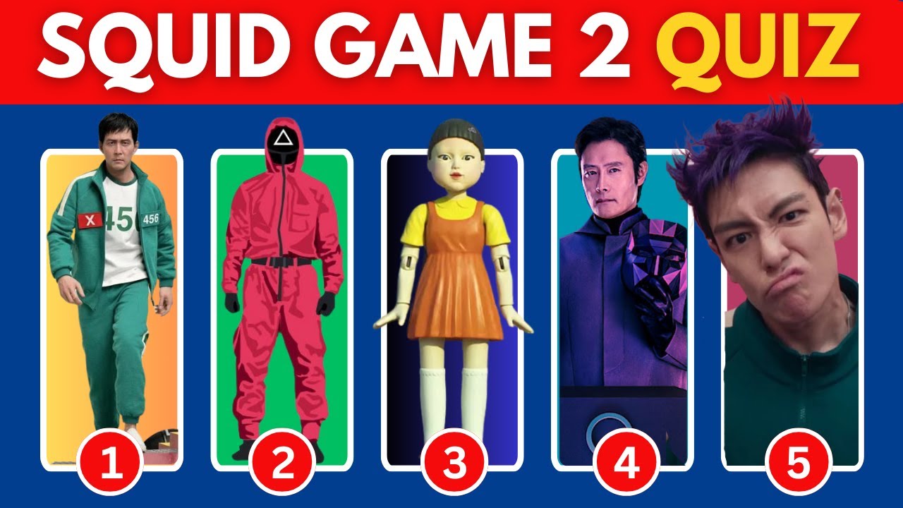The BEST Squid Game Season 2 Quiz to Test Your Knowledge - YouTube
