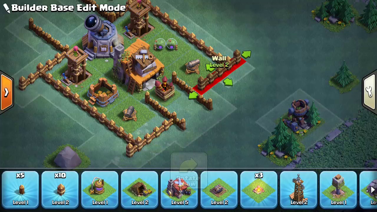 Best base for builders hall 4 (trophy base) - YouTube