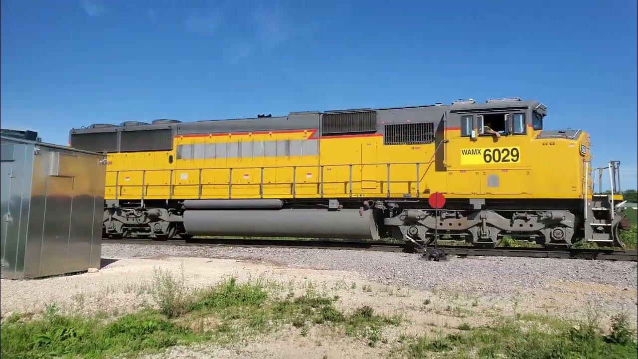 06/18/2022 WSOR SB WAMX 6029, HLCX 6334, @TrainswithAndy - YouTube